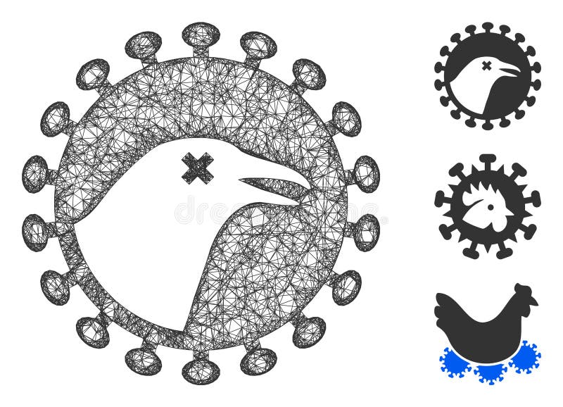Bird flu virus stock illustration. Illustration of flow - 849660