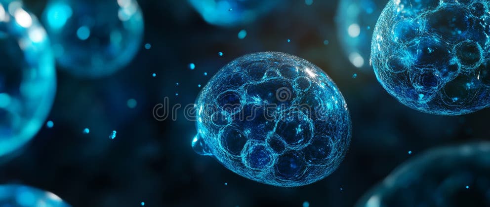 A Bird Flu Virus is Visualized Under a Microscope, Along with Its ...