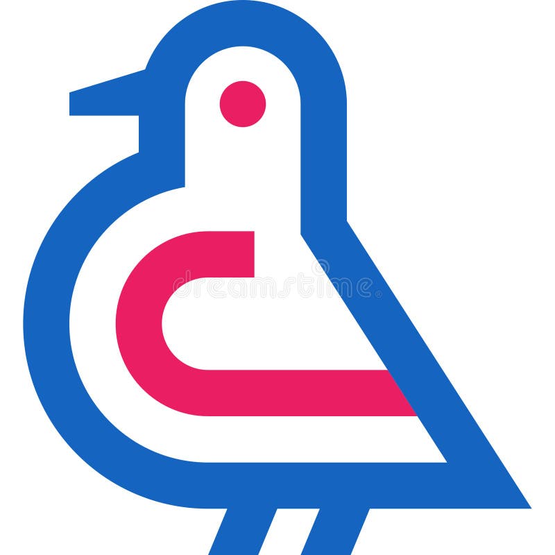 Bird, Fly, Pigeon Vector Icon Stock Vector - Illustration of bird, icon ...