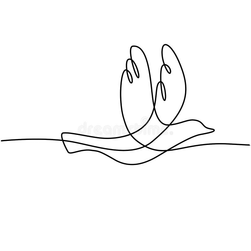 Dove Line Art Stock Illustrations – 11,842 Dove Line Art Stock ...