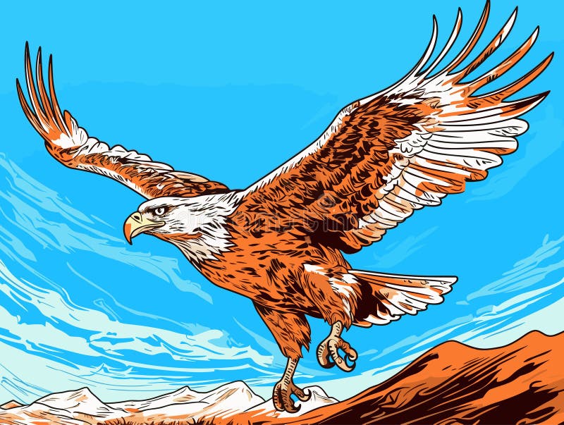 Ferruginous Hawk Stock Illustrations – 8 Ferruginous Hawk Stock ...