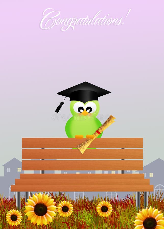 Blue Bird Graduation Cap Stock Illustrations – 64 Blue Bird Graduation ...