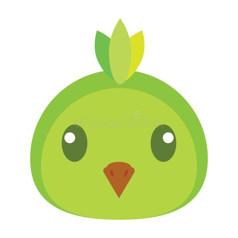 Bird head cartoon stock vector. Illustration of wild - 193508763