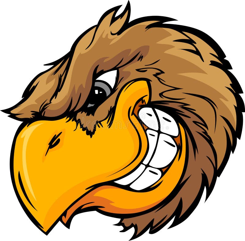 Bird Head Cartoon Illustration Stock Vector - Illustration of cartoons ...