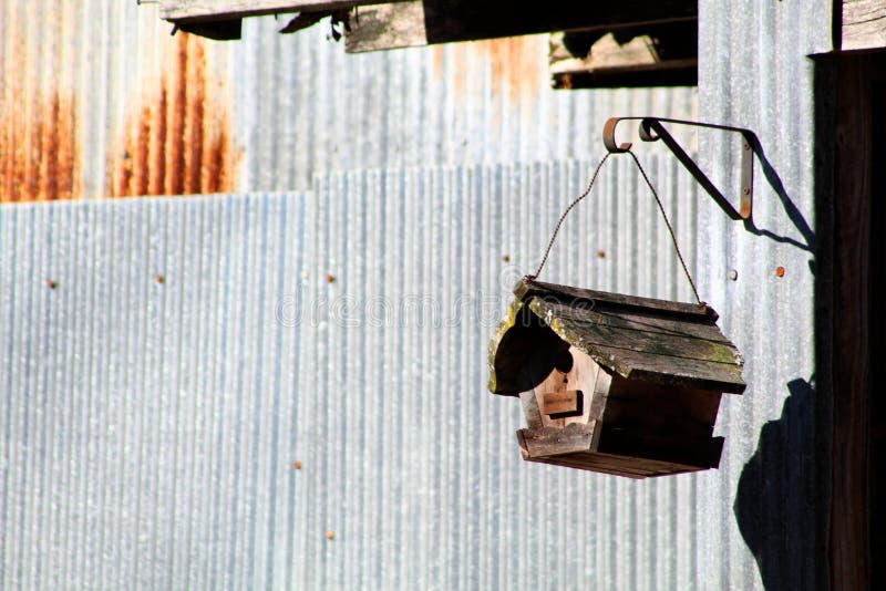 Bird House on a barn stock image. Image of bird, austrain - 139000591