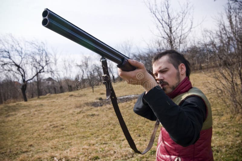 Bird hunting stock image. Image of kill, aiming, engaged - 2532423