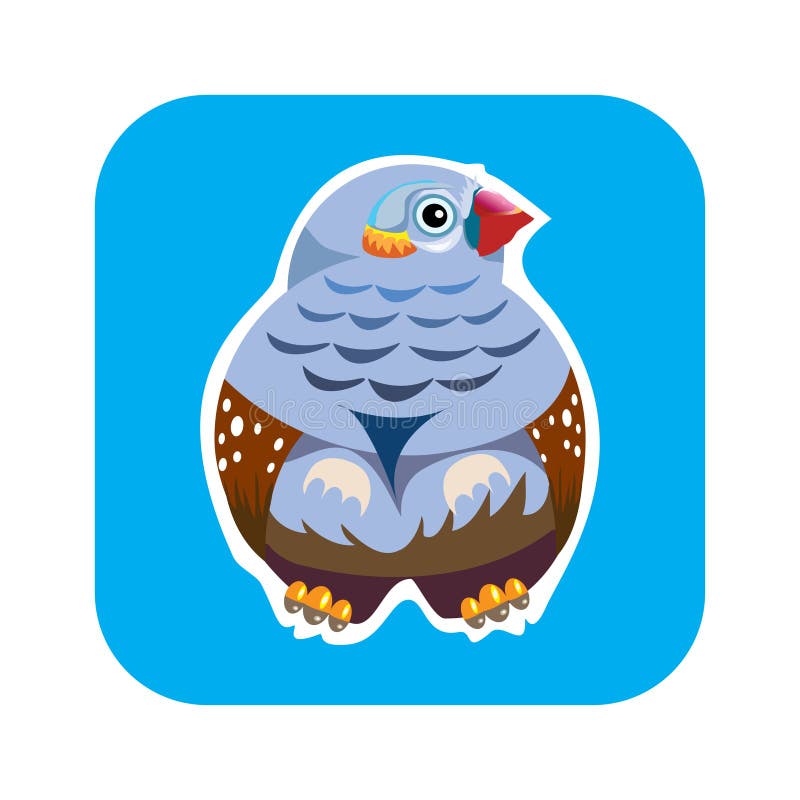 Bird icon stock illustration. Illustration of rareness - 12994680