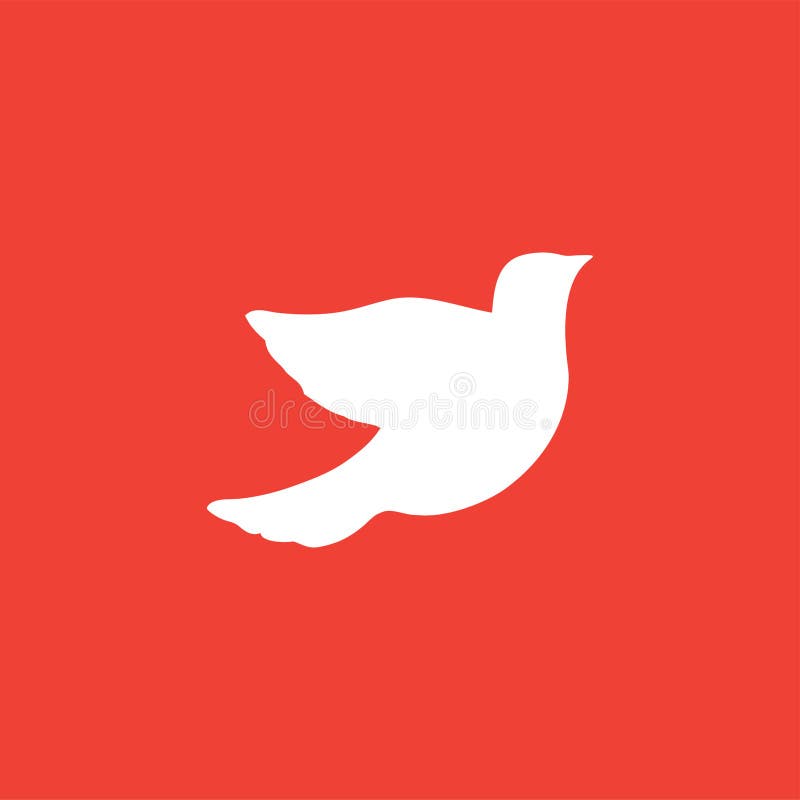Dove Red Background Stock Illustrations – 5,264 Dove Red Background ...