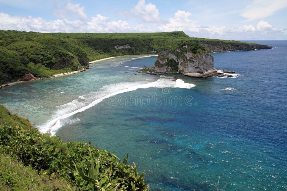 Bird island in Saipan stock photo. Image of caps, islands - 49548788