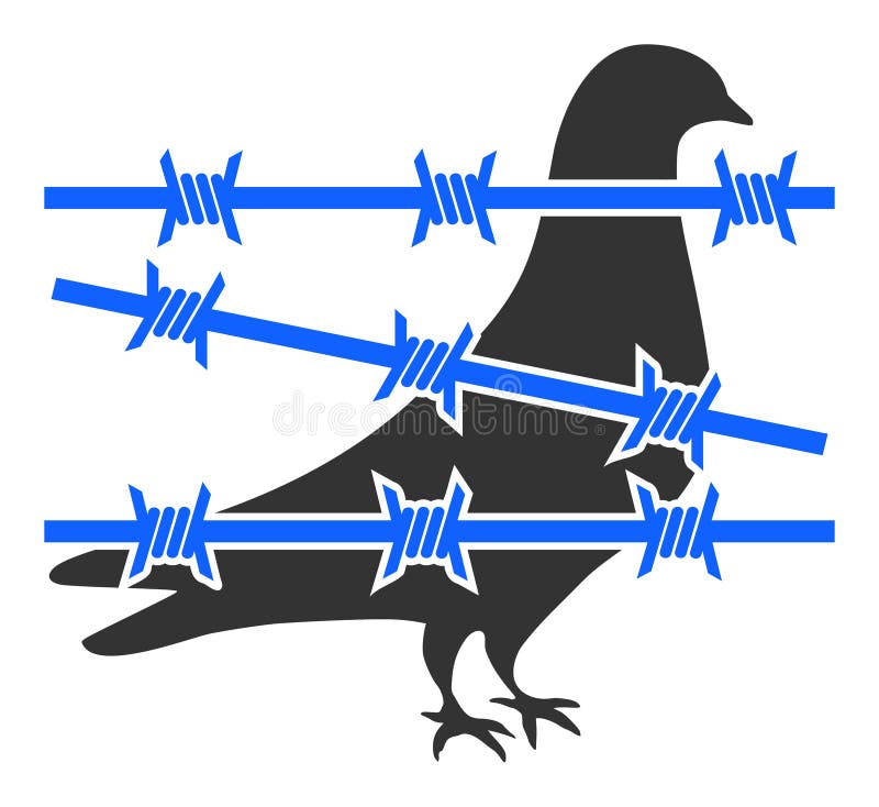 Sad Jail Bird Cartoon Character Stock Vector - Illustration of bird ...