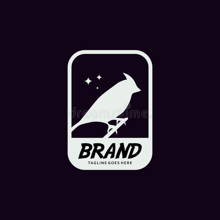 Bird Label Logo Design Template. Design Elements for Logo, Label ...