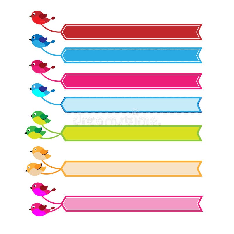 Bird and label vector stock vector. Illustration of bird - 57580637