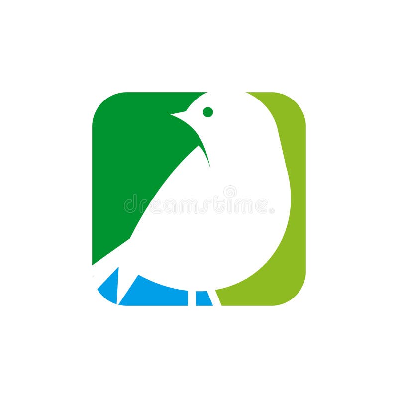 Bird logo design stock vector. Illustration of animal - 140268224