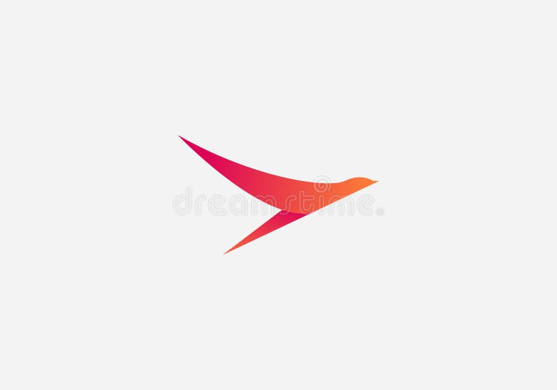 Bird Technology Logo, Bird Logo, Eagle and Wing, Airplane Icon Stock ...
