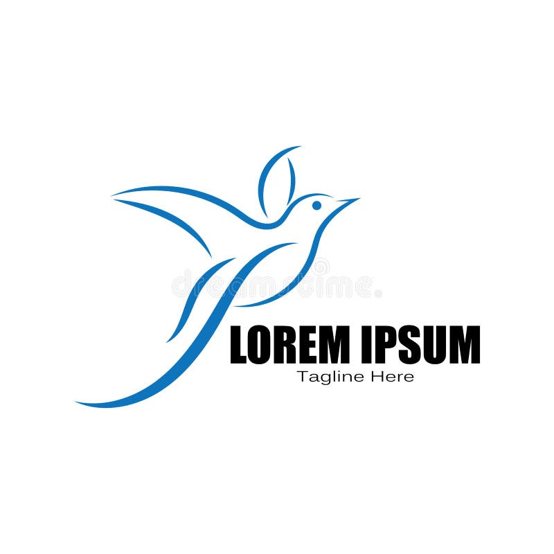 Modern Freedom Bird Logo Mascot Logo Design Stock Illustration ... Modern Freedom Bird Logo Mascot Logo Design Stock Illustration ...