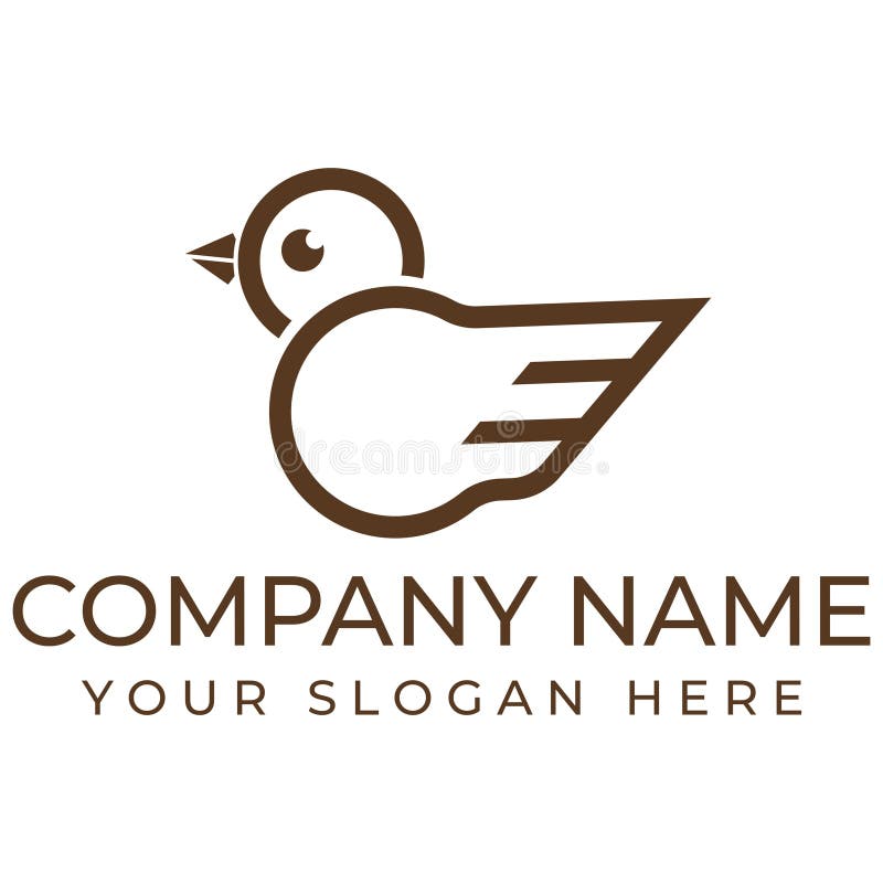Bird Logo Vector Illustrations Design Icon Logo Stock Vector ...