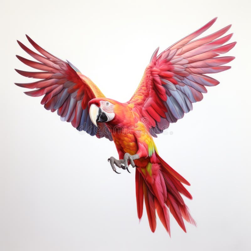 Spray Painted Realism: a Hyper-realistic 3d Rendering of a Flying ...