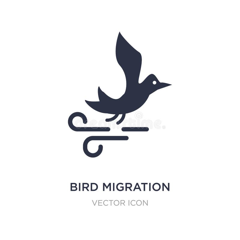 Bird migration stock vector. Illustration of animal, cartoon - 15872807