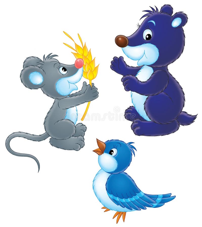 Blue bird stock illustration. Illustration of background - 28434352