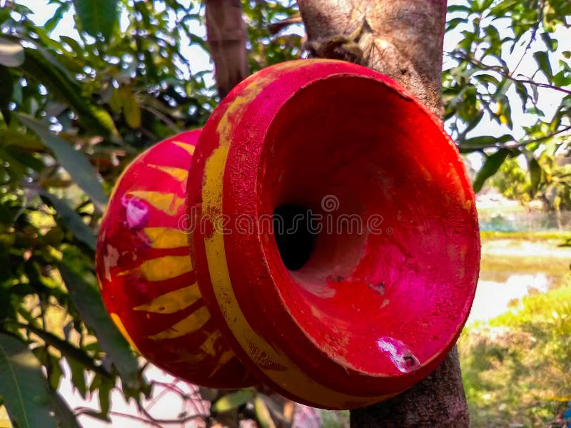 Handmade bird nest stock photo. Image of branch, habitat - 134496434