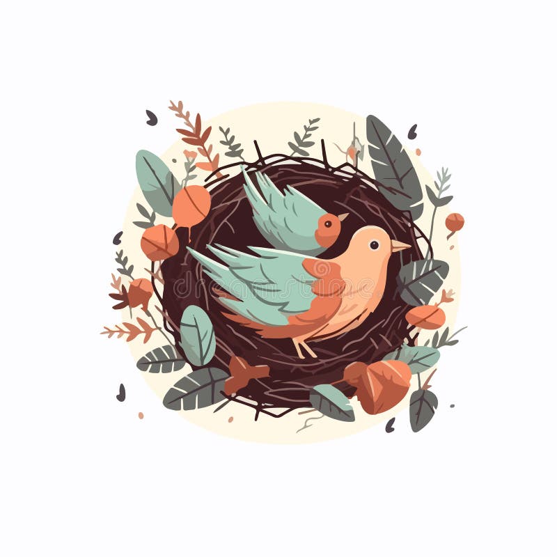 Empty Birds Nest Tree Stock Illustrations – 119 Empty Birds Nest Tree ...