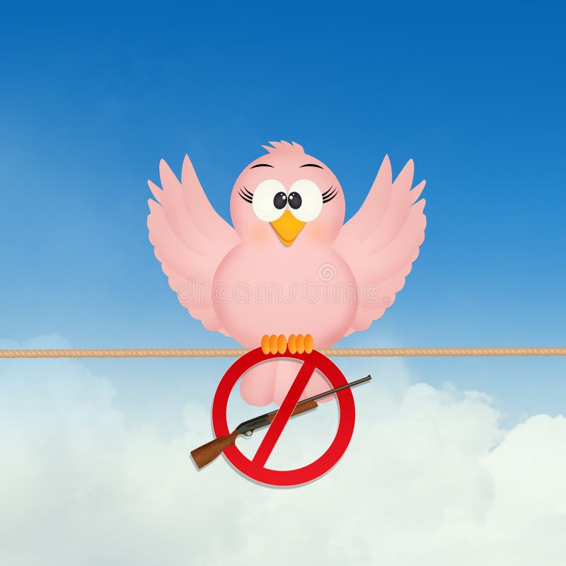 No hunting sign stock illustration. Illustration of nature - 117630977