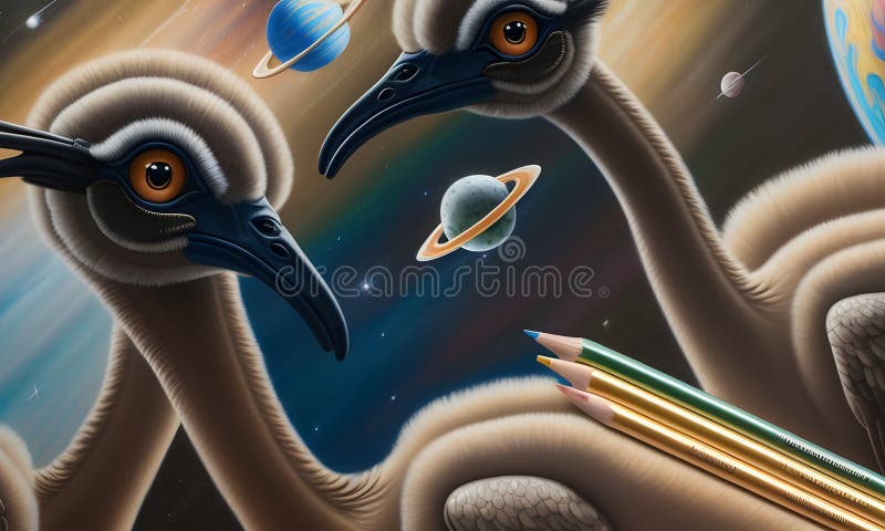 The Bird is Not an Ordinary Alien Species Created with the Help of ...