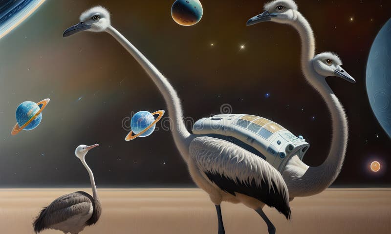 The Bird is Not an Ordinary Alien Species Created with the Help of ...