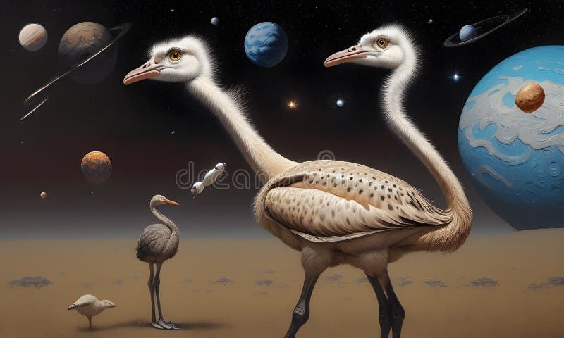 The Bird is Not an Ordinary Alien Species Created with the Help of ...