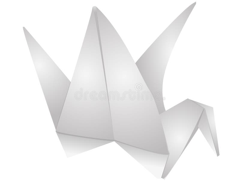 Bird origami sign icons stock illustration. Illustration of origami ...