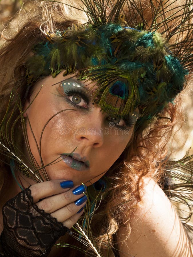 Bird People stock image. Image of male, birdlike, feather - 24535417