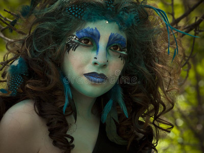 Bird People stock photo. Image of mask, birds, year, person - 24535074