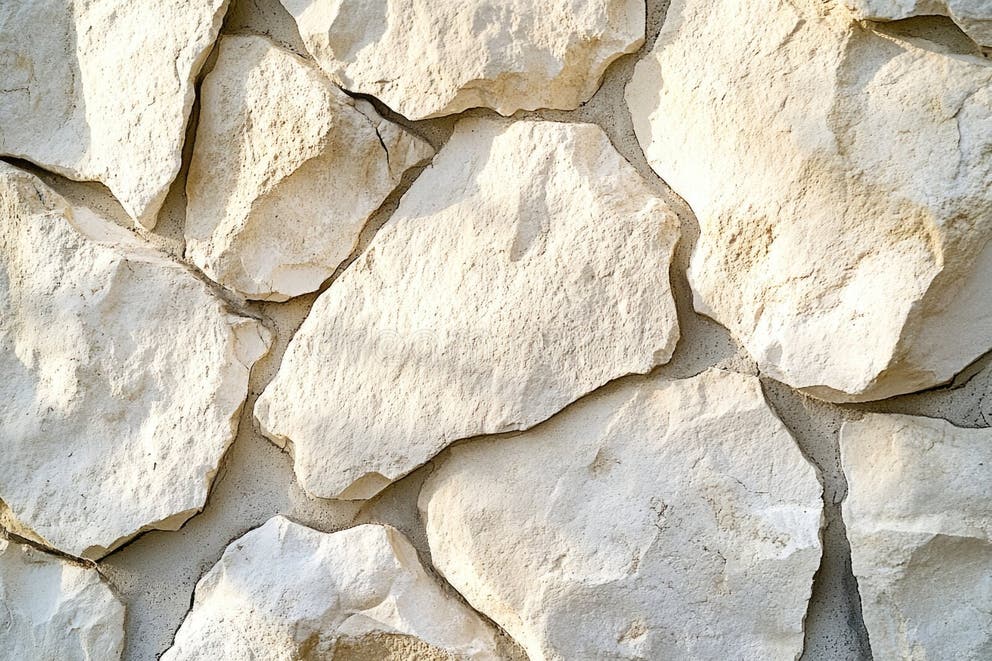 A Bird Perches on a Stone Wall, Natural Scenery Stock Photo - Image of ...