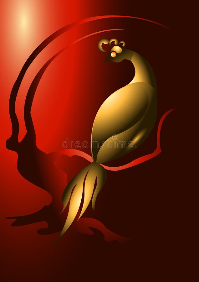 Bird - Phoenix stock vector. Illustration of victory - 68120921