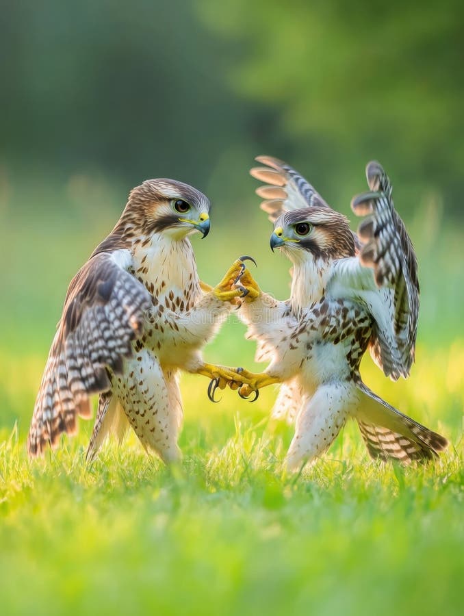 Bird Predators Uniting Skills for Collaborative Hunt Mastery Generative ...