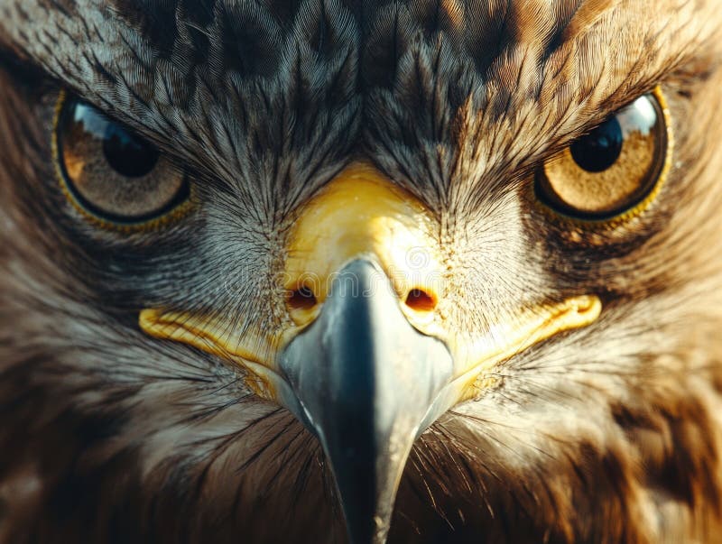 Bird of Prey Close Up stock photo. Image of flying, beak - 376519214