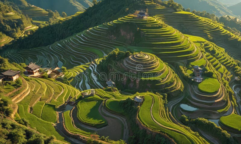 Terraces Philippines Stock Illustrations – 143 Terraces Philippines ...