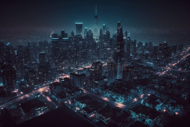 A Bird S-eye View from a Skyscraper, Capture the Mesmerizing City ...