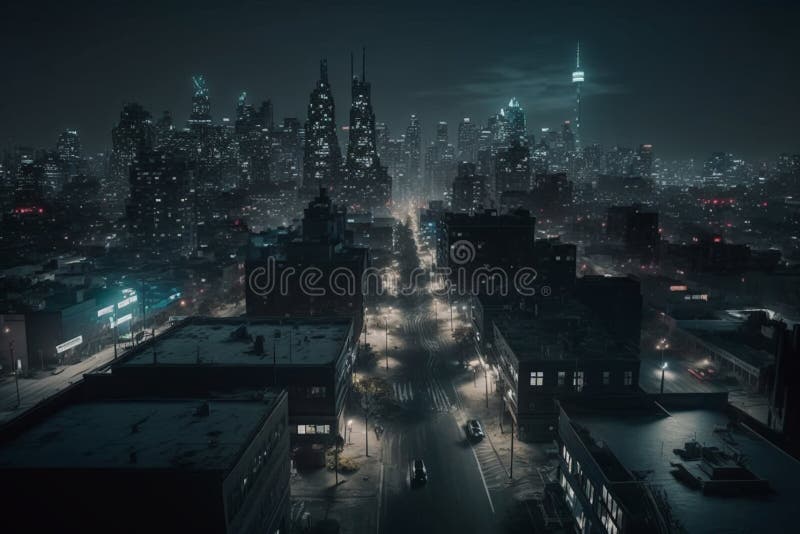 A Bird S-eye View from a Skyscraper, Capture the Mesmerizing City ...