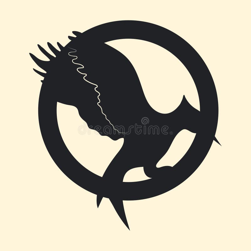 Bird Sign Mockingjay. Vector Illustration Stock Vector - Illustration ...