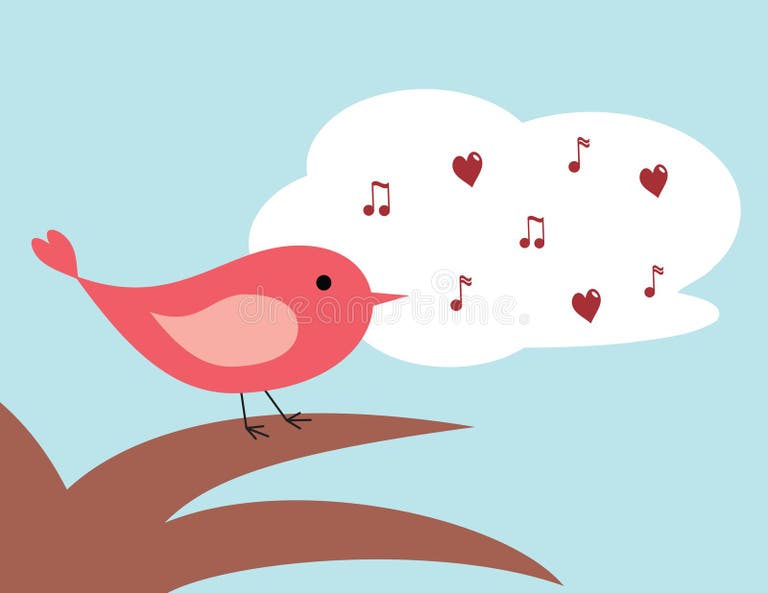 Cartoon Singing Bird Stock Illustrations – 24,136 Cartoon Singing Bird ...