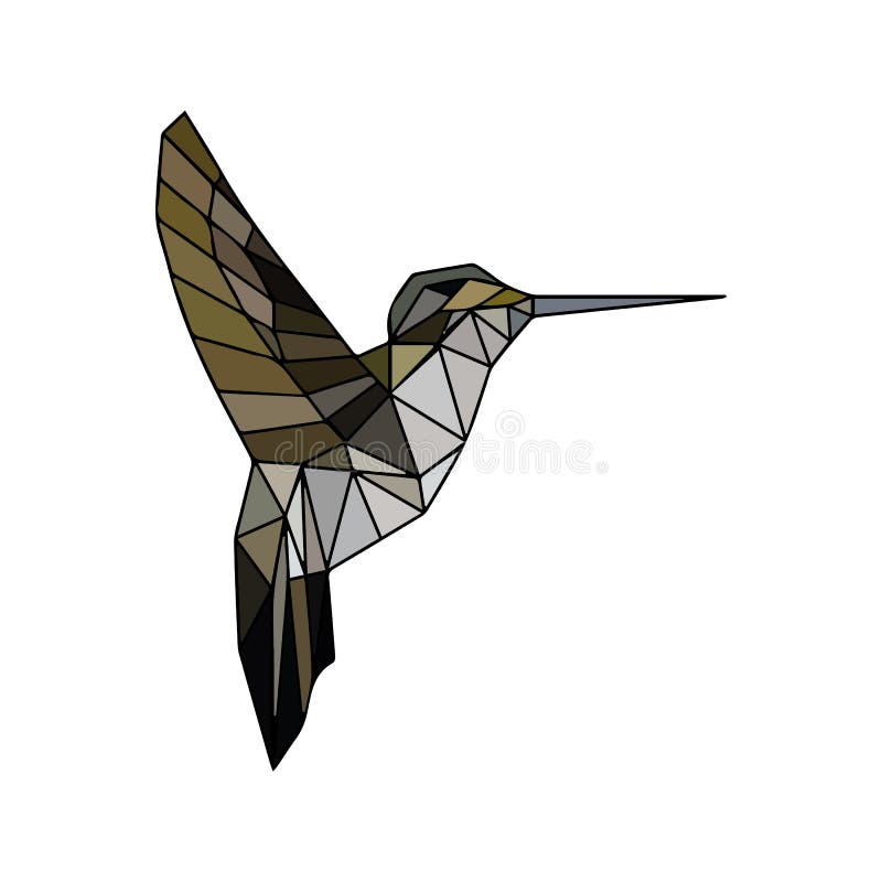 Bird Vector Abstract Geometric Colorful Eps 10 Stock Vector ...