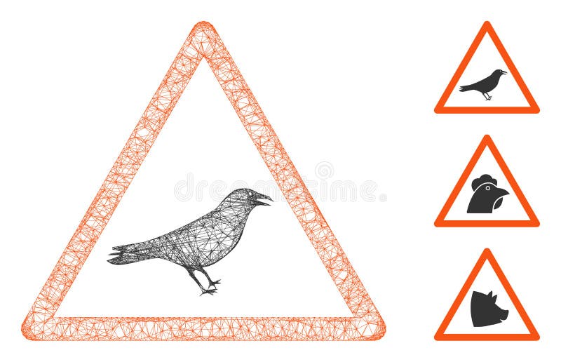 Bird Warning Sign Stock Illustrations – 763 Bird Warning Sign Stock ...