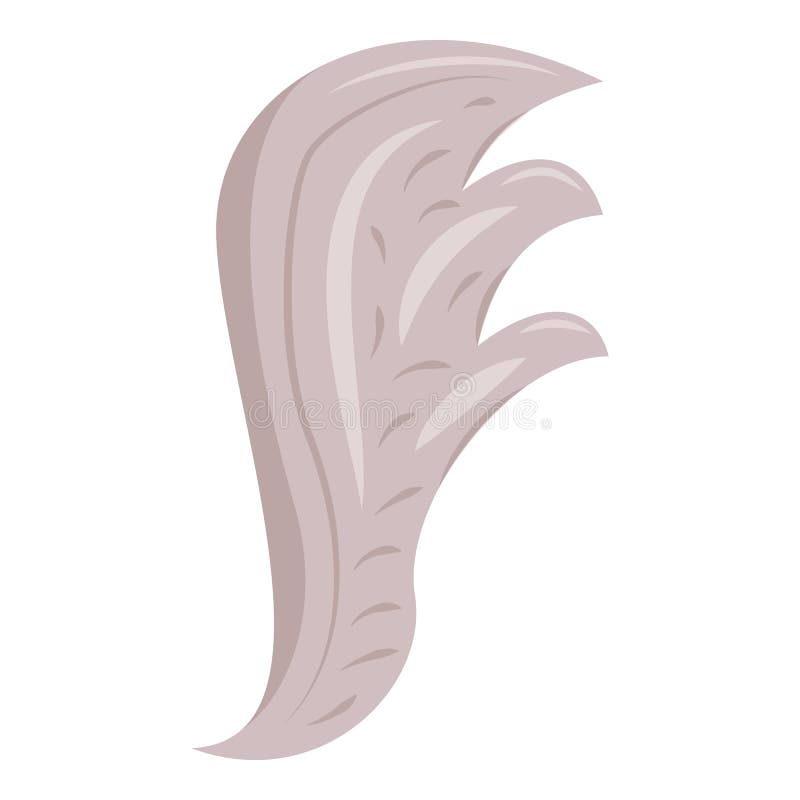 Bird Wing Icon, Cartoon Style Stock Vector - Illustration of cartoon ...