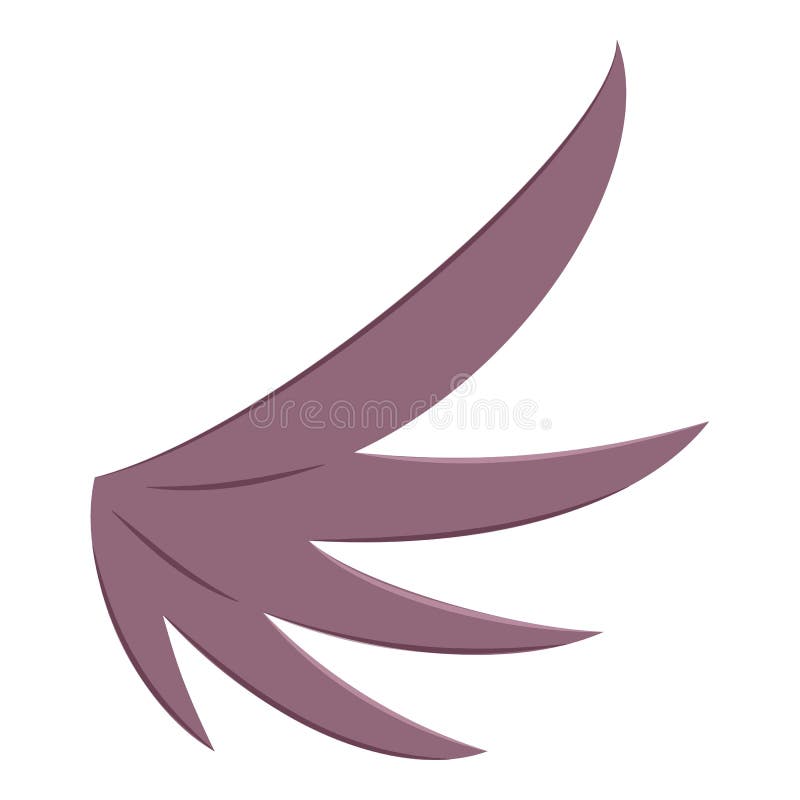 Bird Wing Icon, Cartoon Style Stock Vector - Illustration of graphic ...