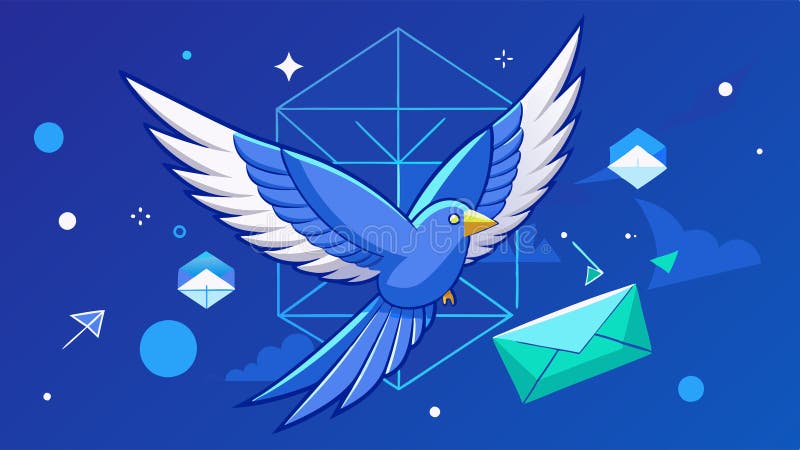 Email Symbol Wings Stock Illustrations – 787 Email Symbol Wings Stock ...