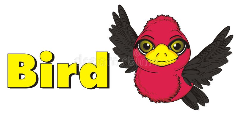 Yellow bird thinking stock illustration. Illustration of farm - 87926303