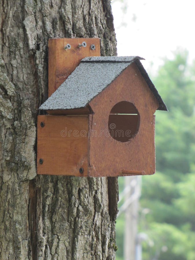 Birdhouse for Rent stock image. Image of washingtoncounty - 76161275