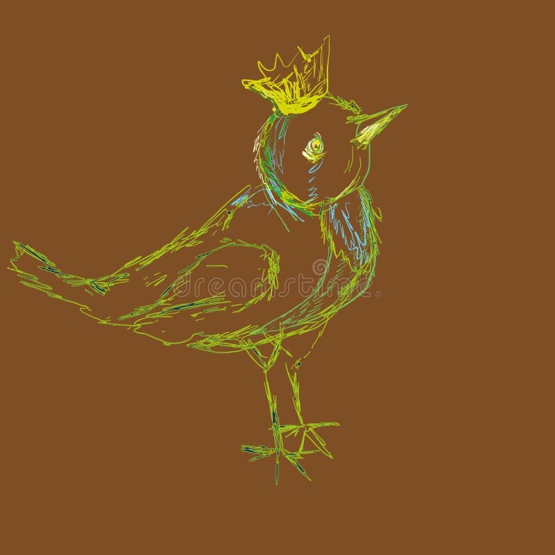 Birdie stock illustration. Illustration of happiness - 49800802