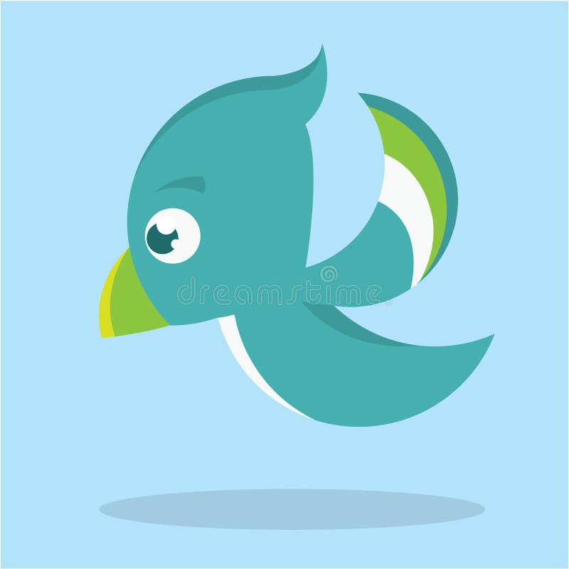 Birdie Icon. Linear Vector Illustration from Golf Collection. Outline ...
